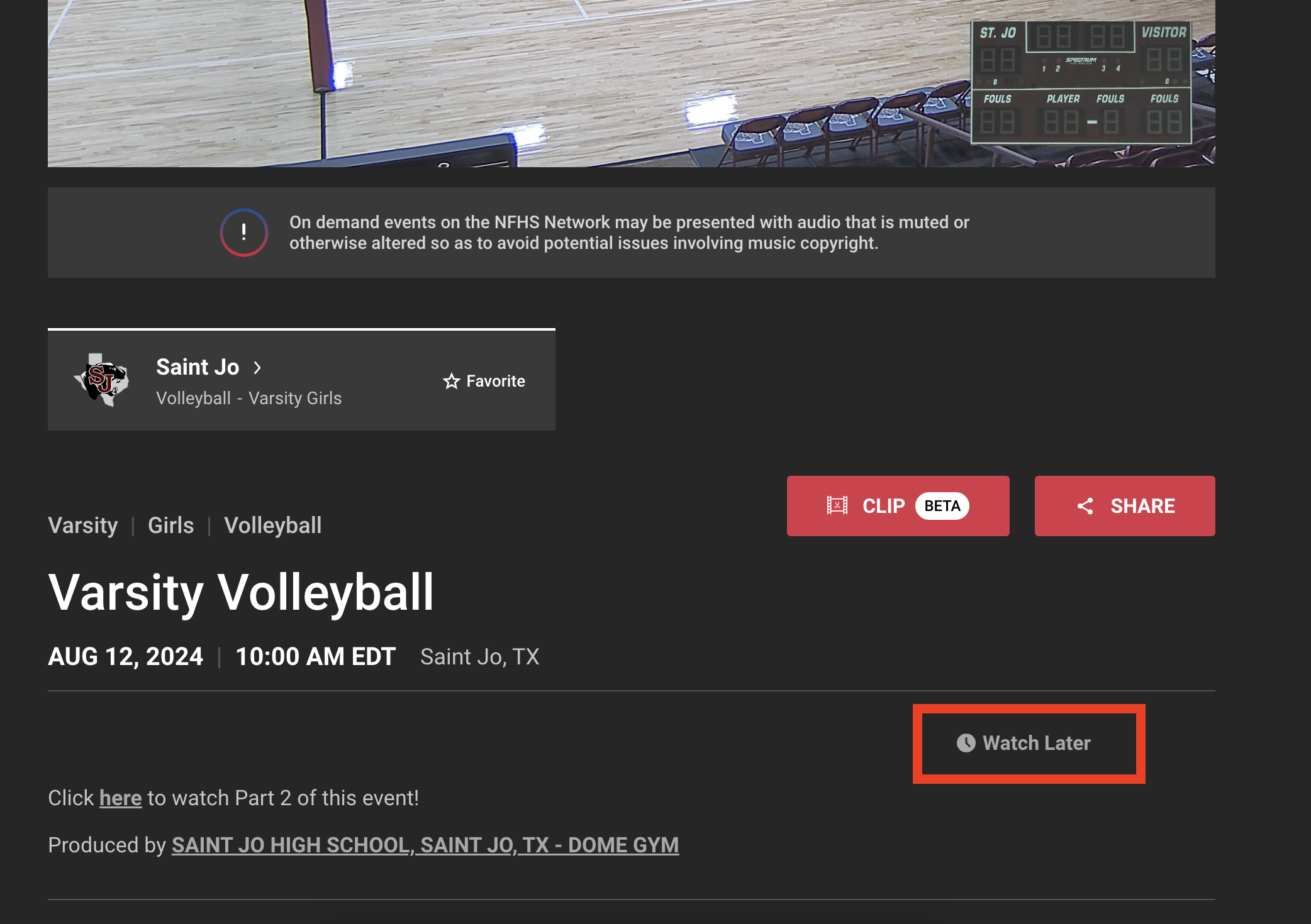 How to Find and Watch Events on the NFHS Network