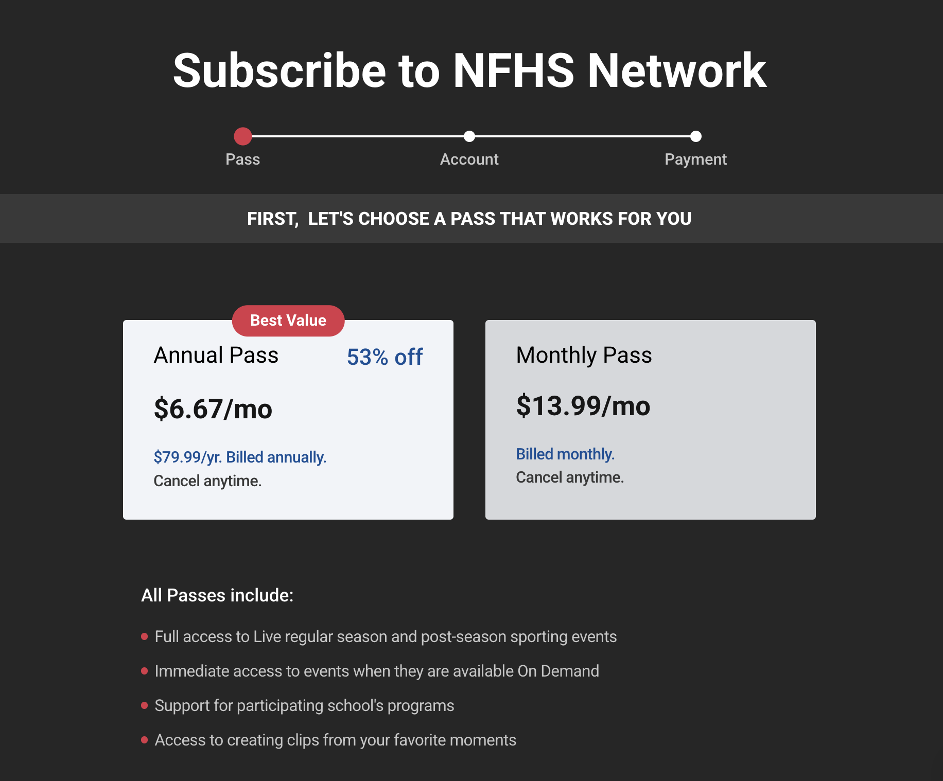 How to Subscribe to the NFHS Network