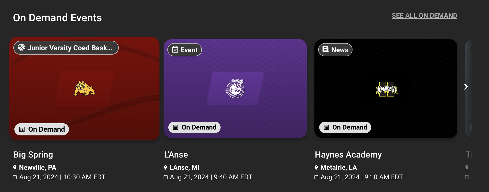 How to Find and Watch Events on the NFHS Network