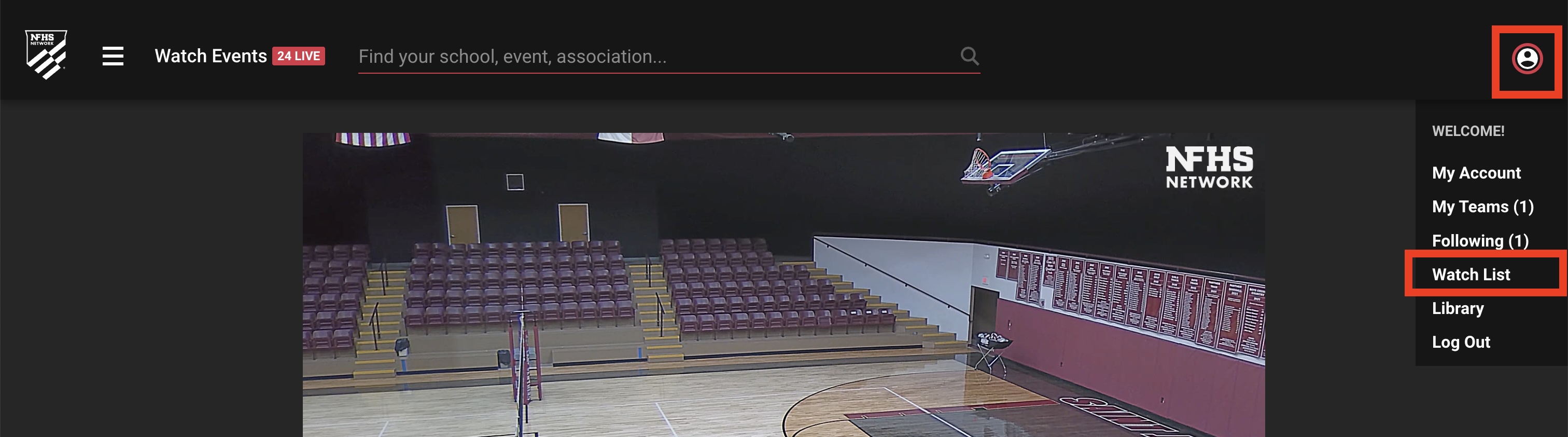 How to Find and Watch Events on the NFHS Network
