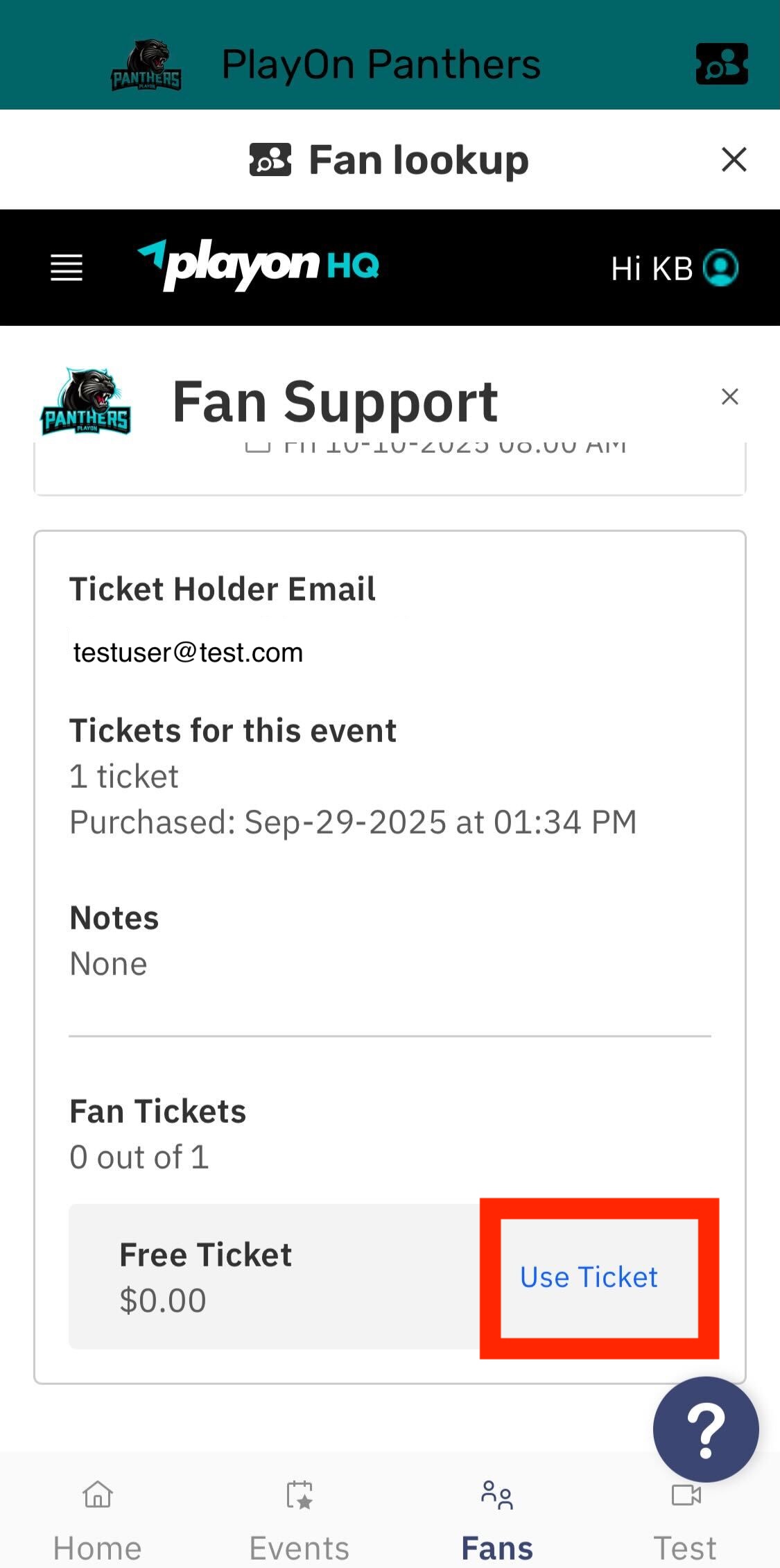 How to Use Fan Lookup In Box Office