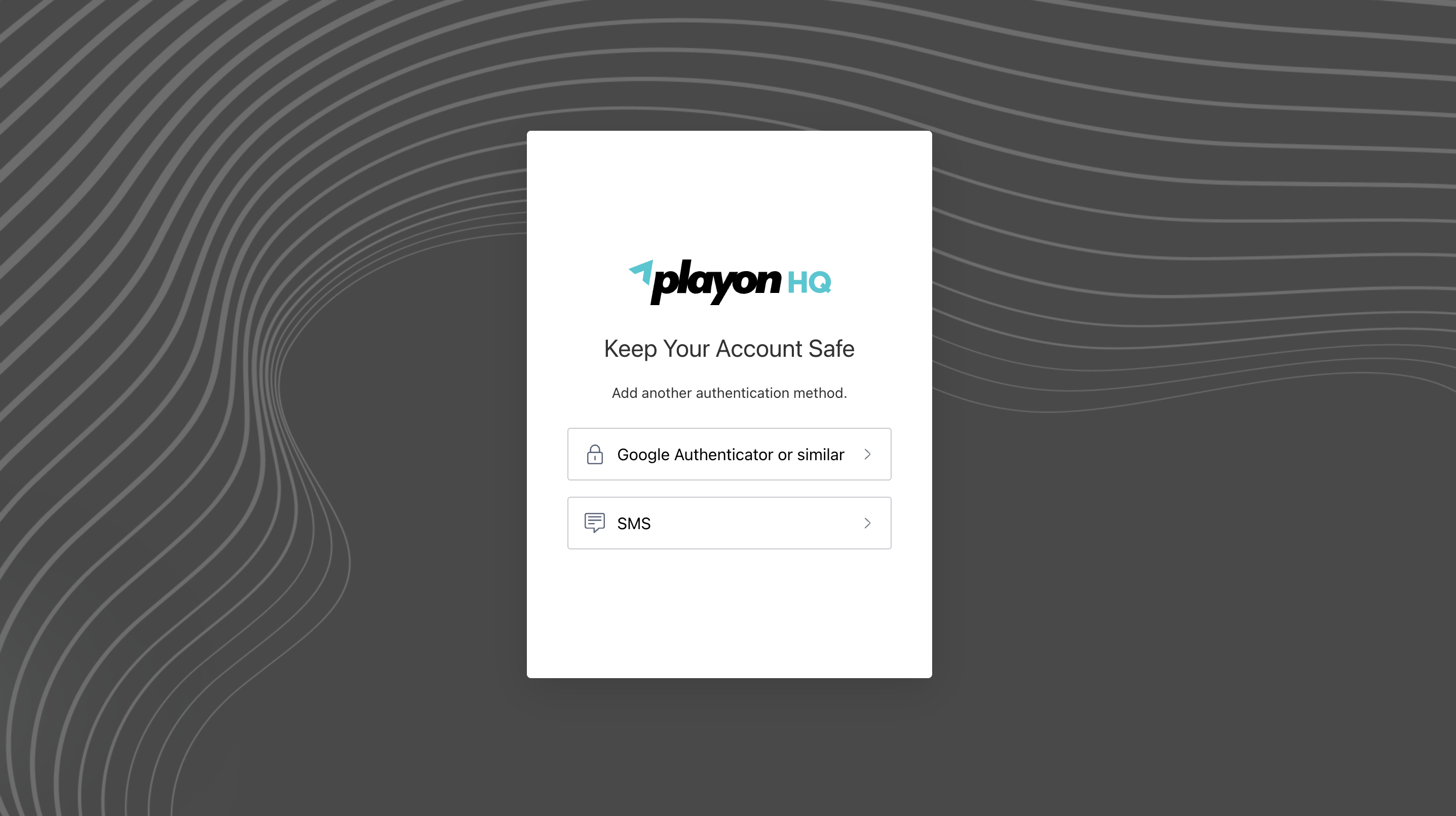Multi-Factor Authentication (MFA) Login for HQ
